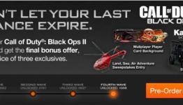 Black Ops 2 GameStop Pre-Order Wave 4 Bonuses Leaked | N4G