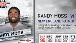 Randy Moss, Brian Finneran, Antonio Gates Added to Madden's All-25 Team ...
