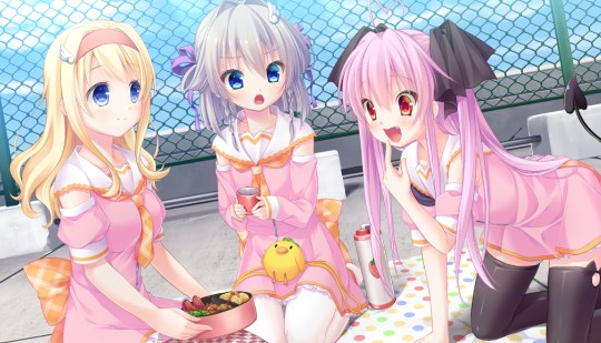 [NSFW] Yuri Succubus Nukige Lilium x Triangle Gets Fan Translated | N4G