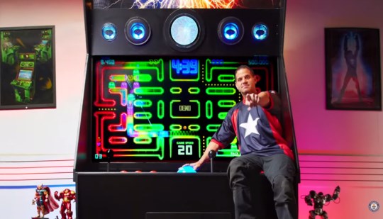 This is the world’s largest arcade machine — it stands taller than an ...