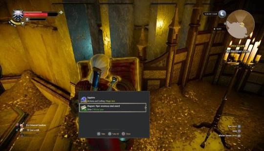 Witcher 3: How to Get the Viper Venomous Steel Sword Diagram | N4G