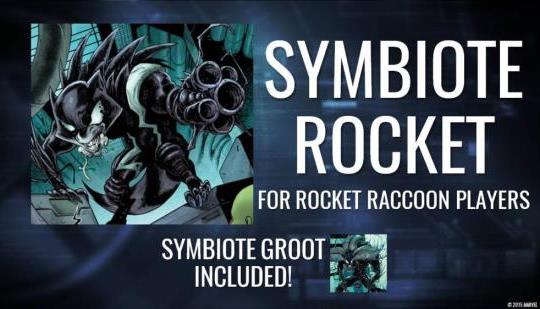 Symbiote Rocket & Groot Costume Release in Marvel Heroes | N4G