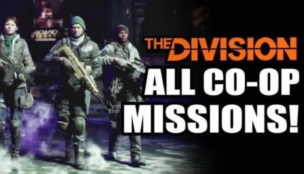 Tom Clancy's The Division News ALL Co-op Missions Revealed, Phoenix ...