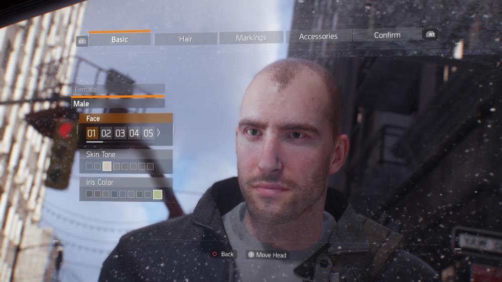 Here's The Division's Character Creation in its Five Haircuts Glory | N4G