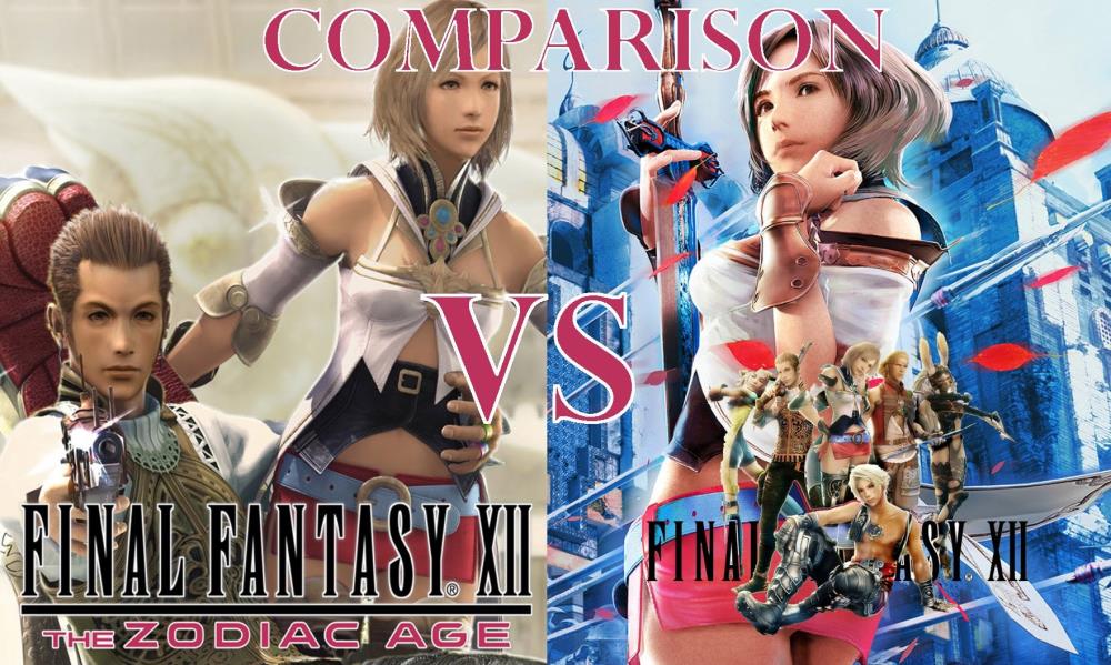 Final Fantasy XII - HD Remaster Vs. Original | PS4 Vs. PS2 | Graphical ...