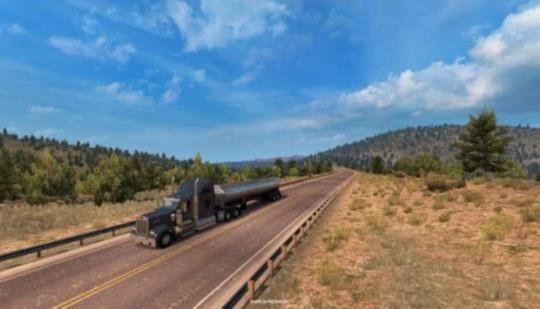 American Truck Simulator map size rescale - new screenshots | N4G