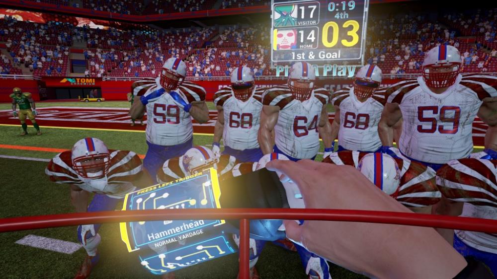 See How VR Sports Challenge Football Gets Your Head in the Game in ...