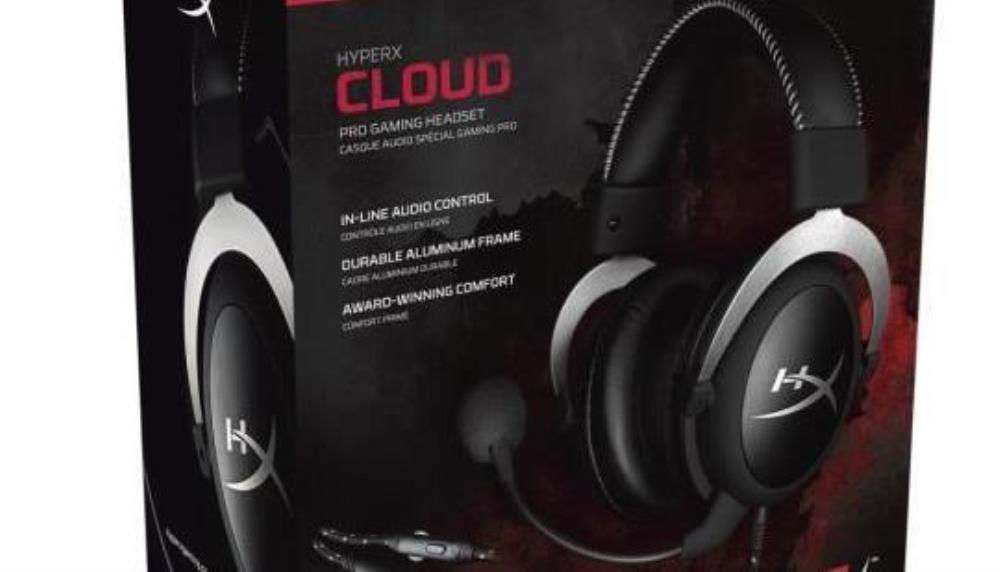A look at the Silver HyperX Cloud Pro Gaming Headset for PS4, Xbox One ...