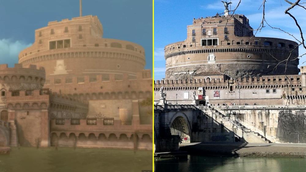 Assassin’s Creed Brotherhood Game vs Reality – Rome Landmarks ...