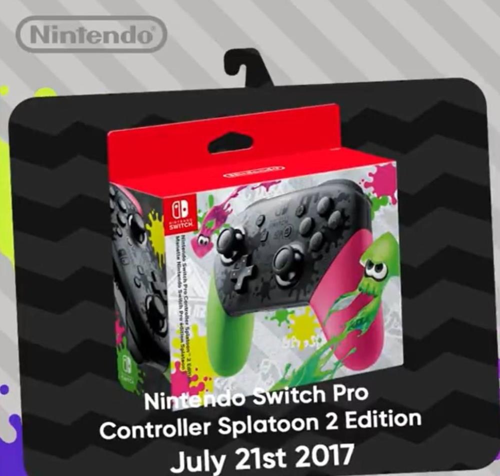 Splatoon 2 Themed Switch Pro Controller Announced | N4G