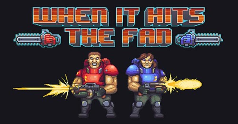 Heartfelt Games 2D action arcade top-down shooter “When It Hits the Fan ...