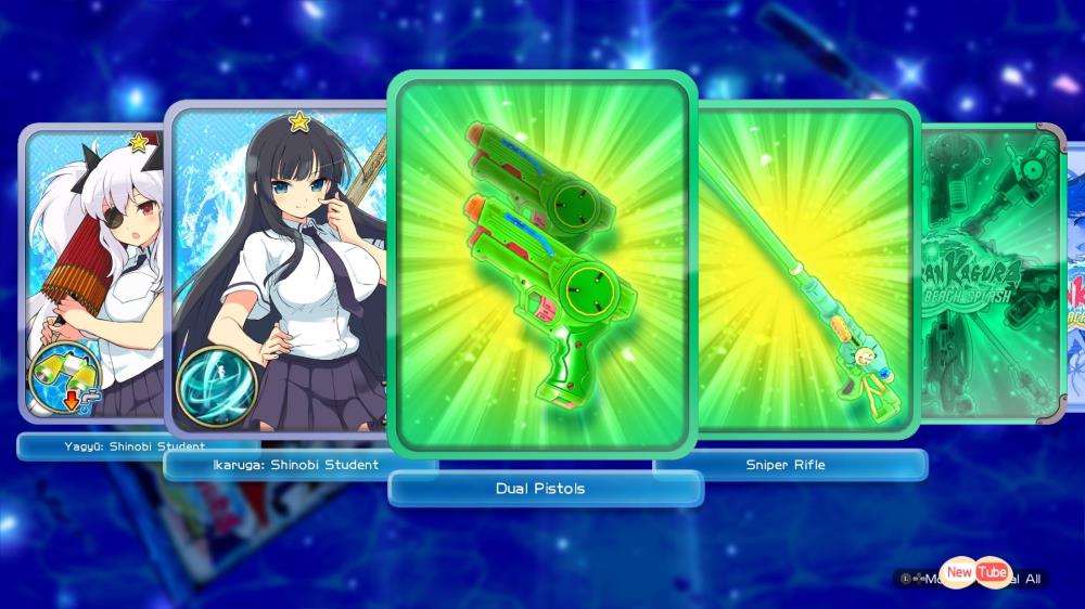 Senran Kagura: Peach Beach Splash's cards set the game's tone | N4G
