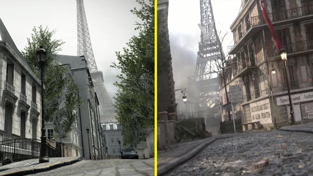 Call of Duty WWII Occupation vs Modern Warfare 3 Resistance Early Map ...