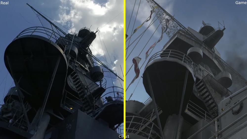 Call of Duty WWII USS Texas Map – Game vs Real Life Comparison | N4G
