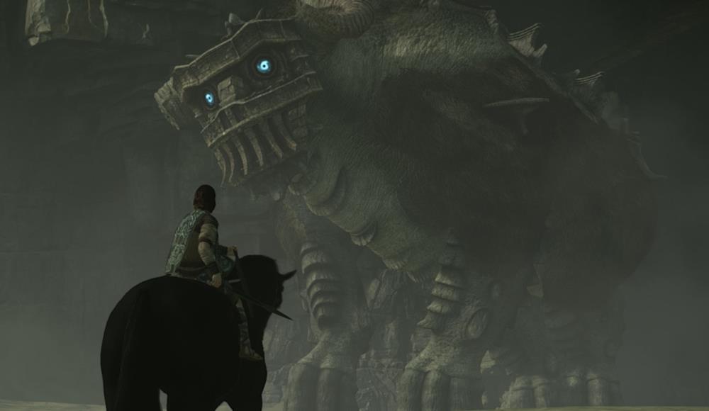 Fighting the Third Colossus in Shadow of the Colossus (Captured in 4K ...