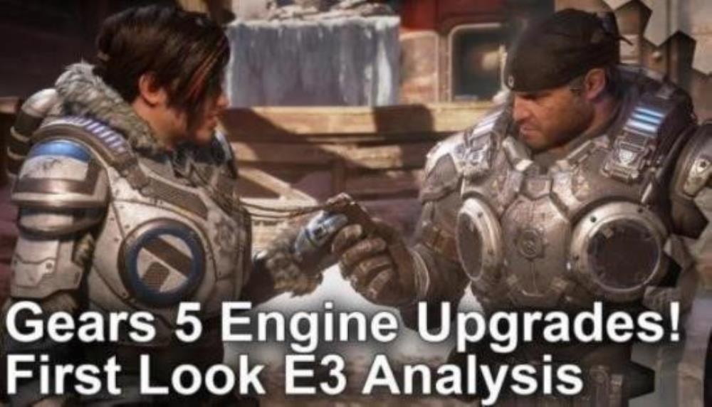 [4K] Gears 5 Engine Upgrades - First Look Trailer Analysis | N4G