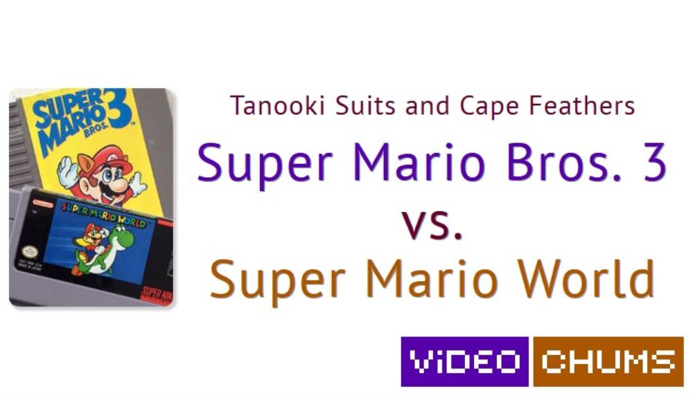 Tanooki Suits and Cape Feathers - Super Mario Bros. 3 vs. Super Mario ...