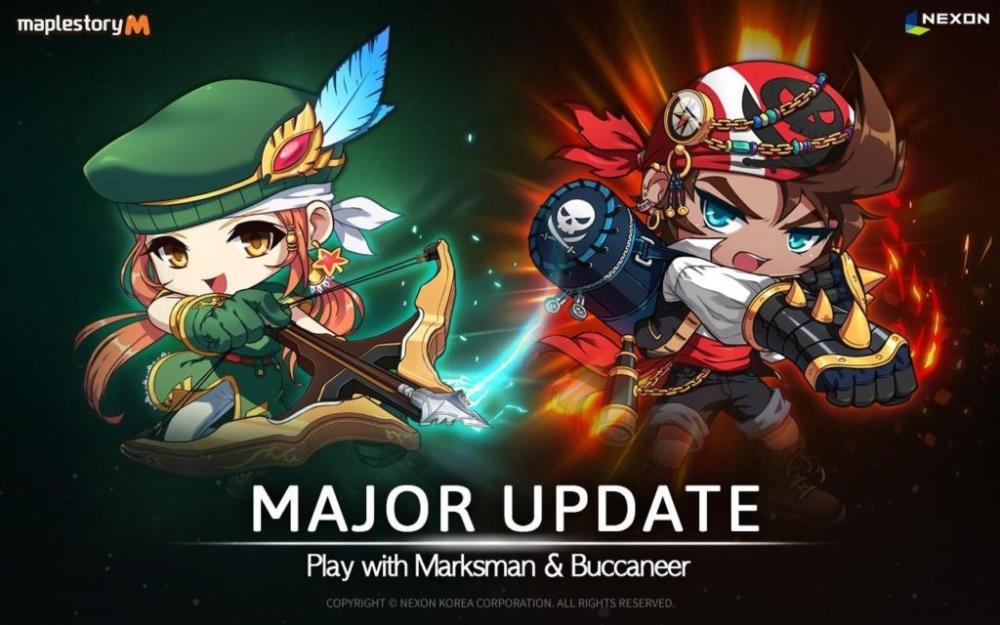 Major MapleStory M Update Brings Two New Explorer Classes; Buccaneer ...