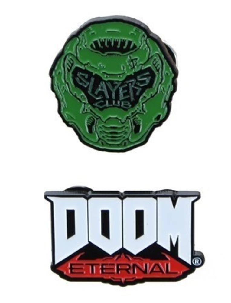 TOYNK Reveals DOOM Eternal Quakecon Pin Set | N4G