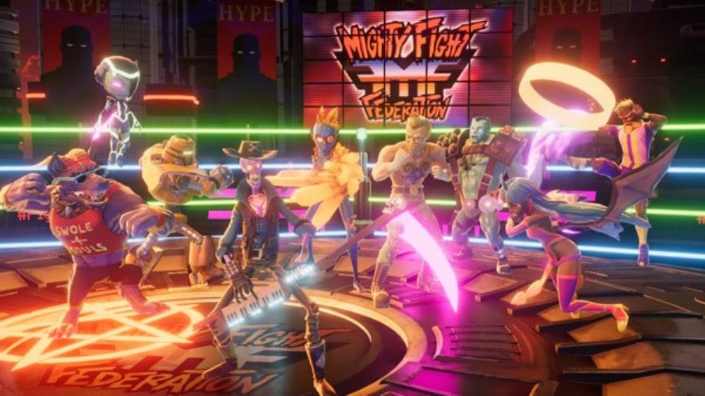 Multiplayer arena fighting game Mighty Fight Federation announced for ...