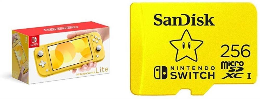 Amazon bundling Nintendo Switch Lite with Nintendo-themed MicroSD Card ...