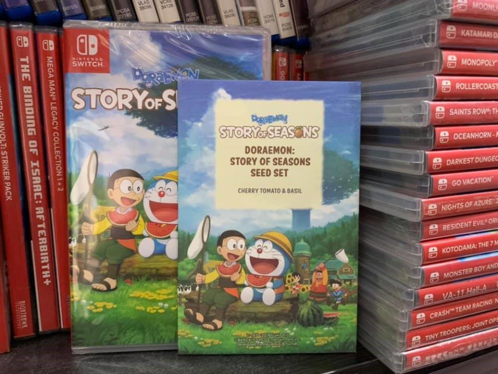 Doraemon Story Of Seasons Pre-Order Bonus Is A Packet Of Seeds | N4G