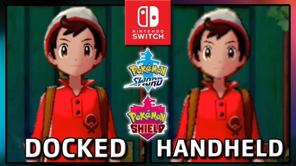 Pokémon Sword & Pokémon Shield | Docked Vs Handheld | Graphics ...