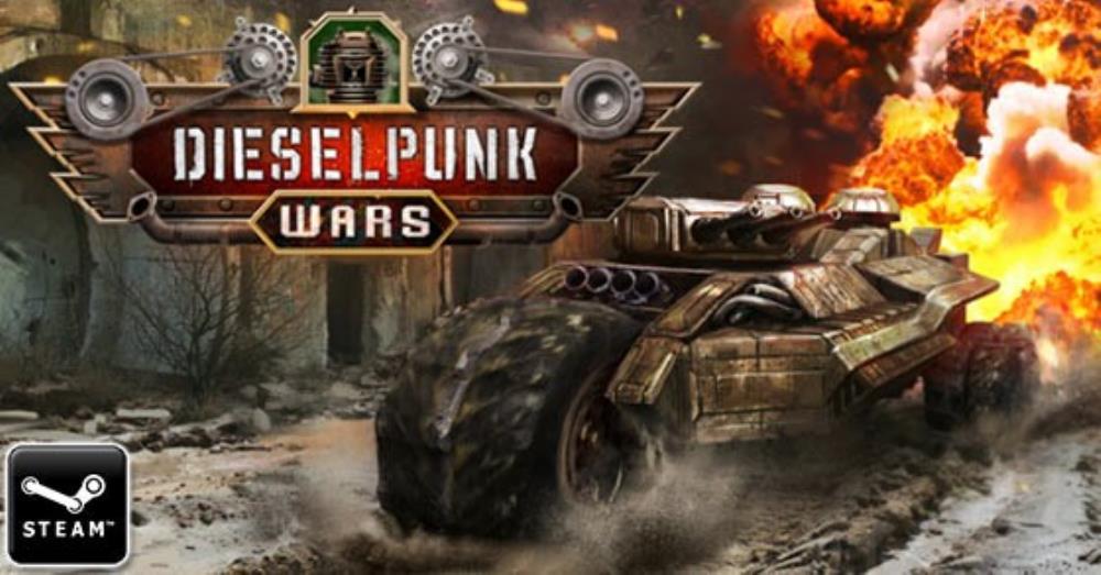 The vehicle building/combat game “Dieselpunk Wars” is coming to Steam ...