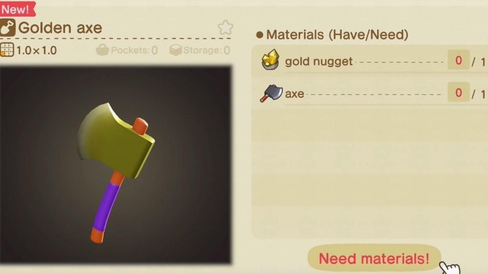 “Trashed Tools” Reward in Animal Crossing - How to Get the Golden Tools ...