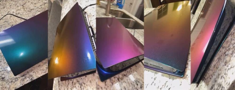Stunning PS5 TVR Style Prisma / Chromaflair Custom Vinyl Wrap | N4G