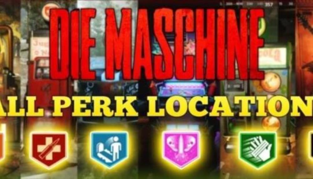 All The Perk Locations In Die Maschine - Black Ops Cold War: Zombies | N4G
