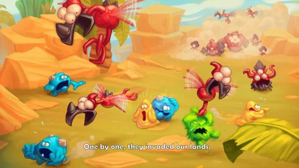 Silly brawling platformer Teratopia hits Series X|S, Xbox One, PS4 ...