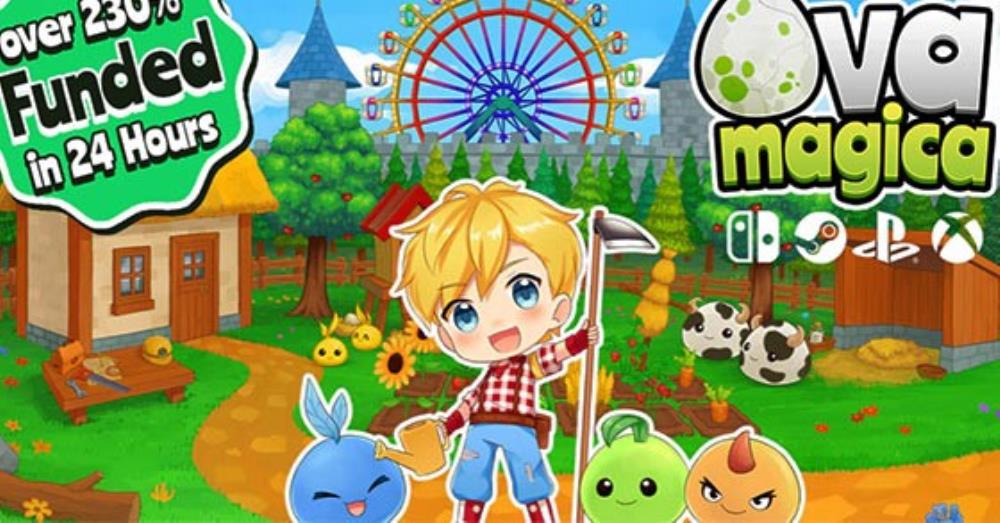 The adorable farming and monster taming RPG “Ova Magica” is now fully ...