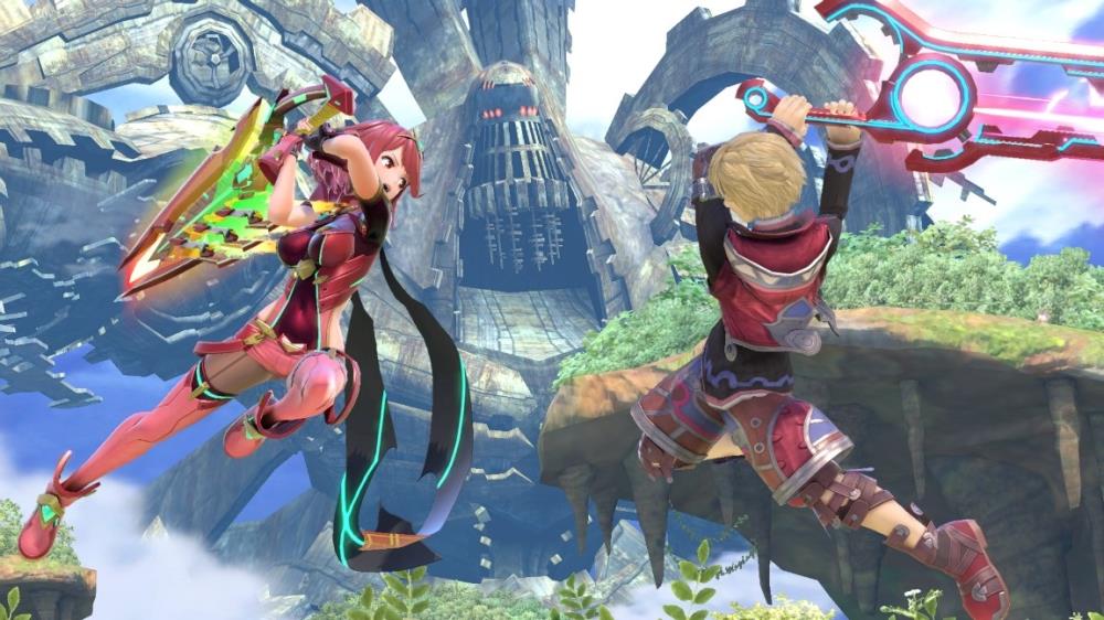 Smash Bros. Ultimate gets more screenshots showing Pyra and Mythra | N4G