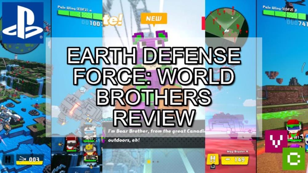 Best. EDF game. Ever. Earth Defense Force: World Brothers Review [Video ...