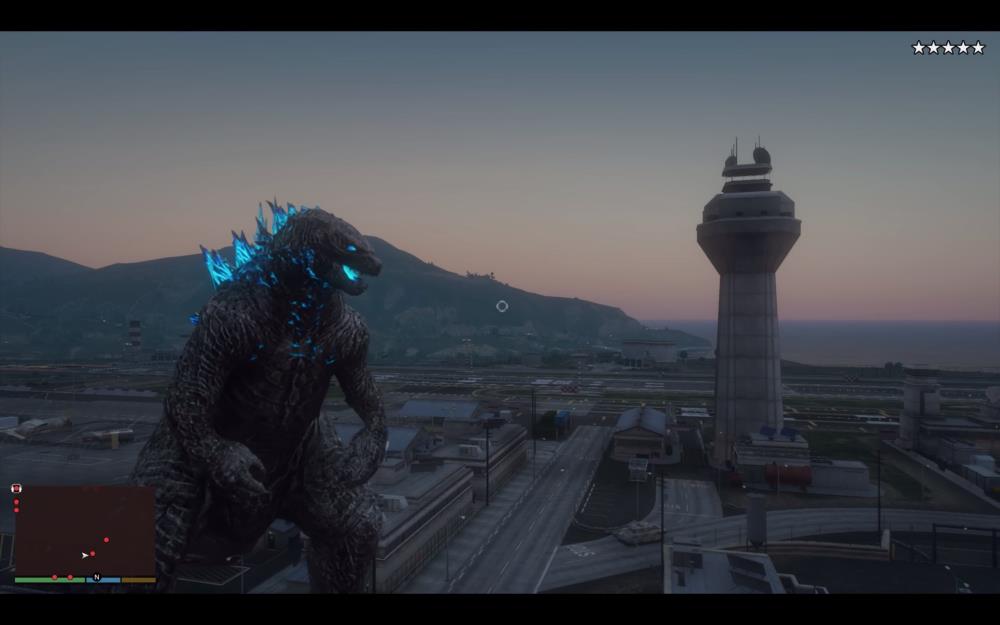GTA V Meets Godzilla In New Fan Mod | N4G