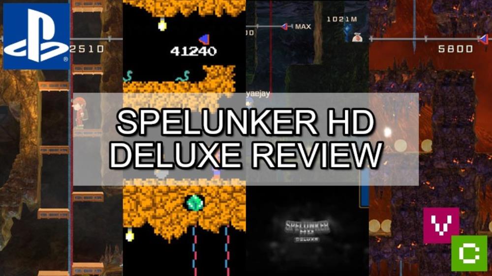 A triumph of retro challenge - Spelunker HD Deluxe Review [Video Chums ...