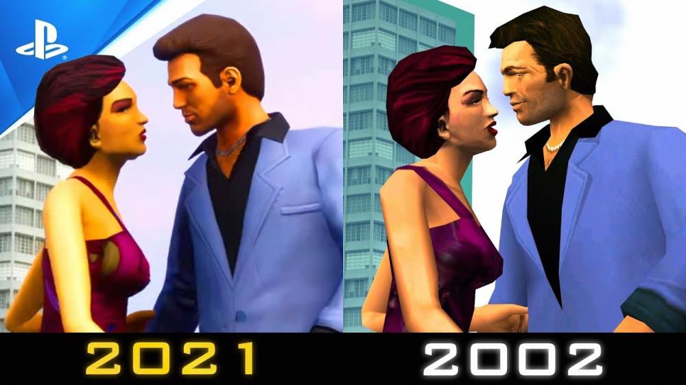 Grand Theft Auto: Vice City Definitive Edition Comparison Highlights ...