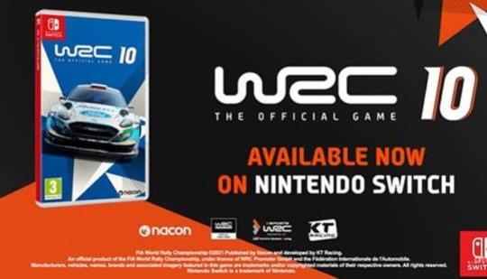 NACON and KT Racing’s “WRC 10” is now available for the Nintendo Switch ...