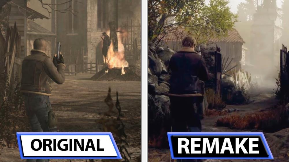 Resident Evil 4 Remake New Comparison Video Highlights Visual ...