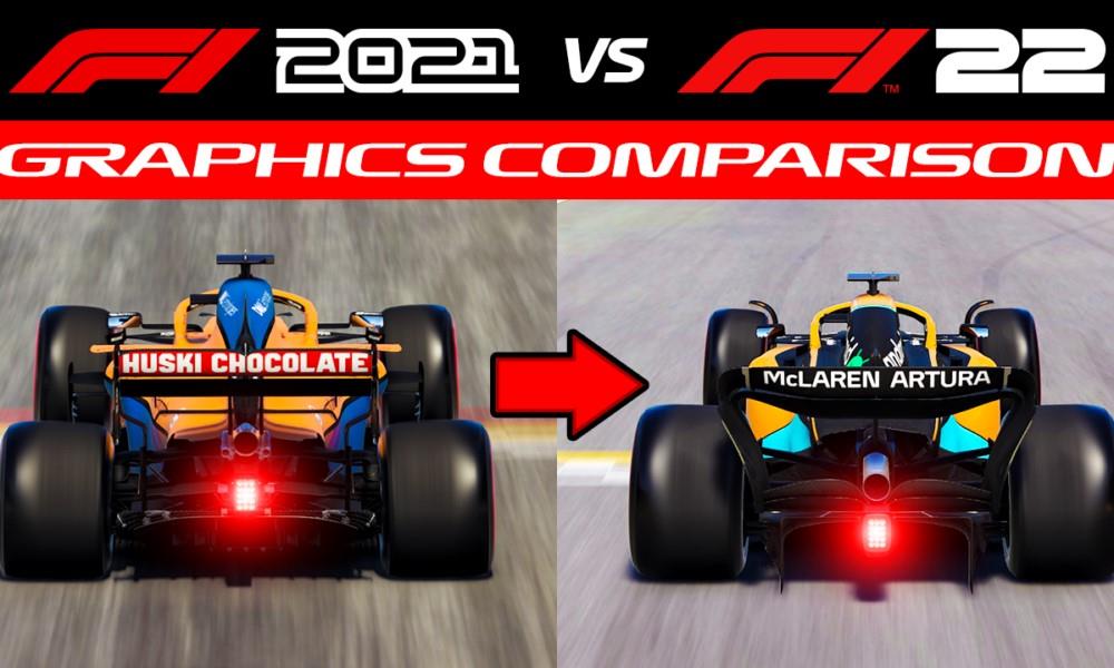 Here’s how F1 22 looks compared to F1 2021 | N4G