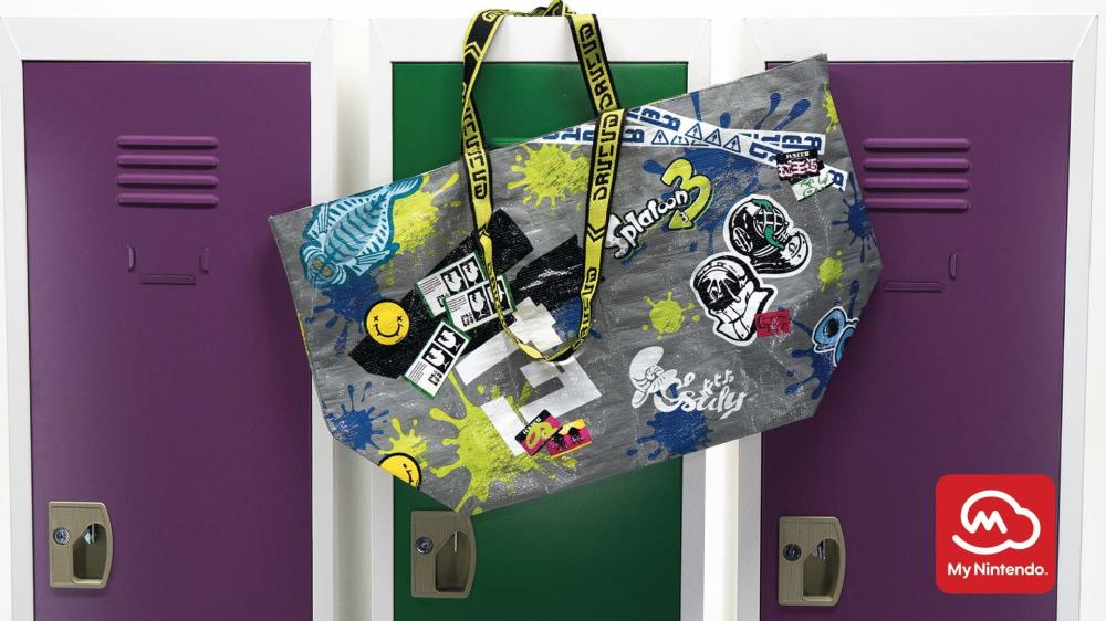 My Nintendo adds Splatoon 3 Splatsville shopping bag, graffiti sticker ...