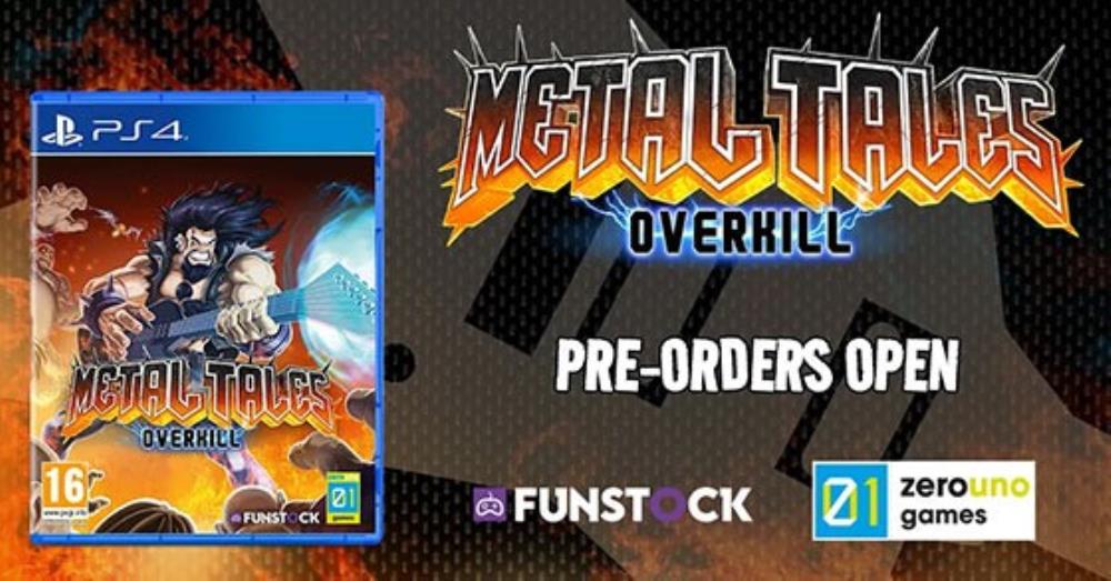 The physical PS4 edition of "Metal Tales: Overkill" is now available ...