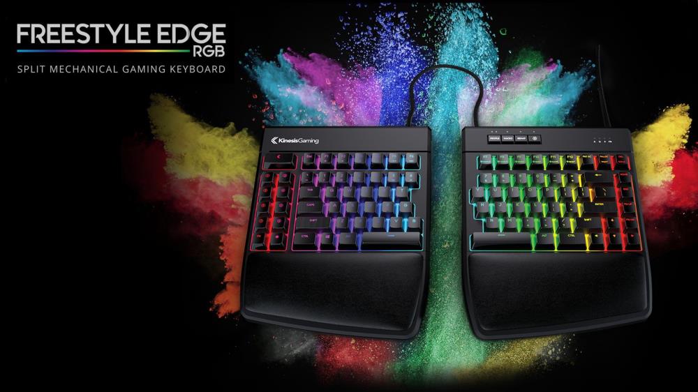 Kinesis Gaming Freestyle Edge Split Mechanical Keyboard Review | N4G