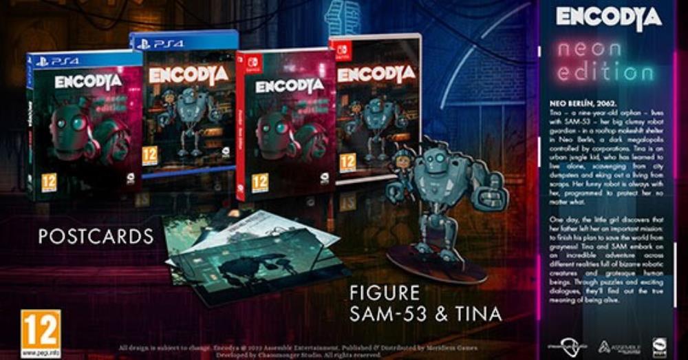"ENCODYA - Neon Edition" is now physically available for the Nintendo ...