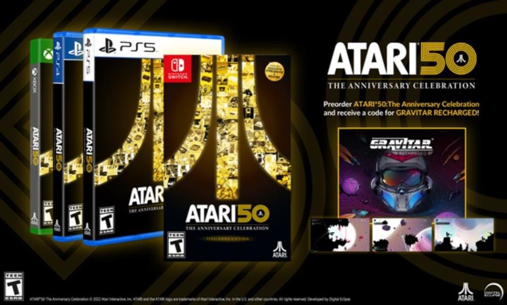 Atari: The 50th Anniversary Celebration Game Menu Video | N4G