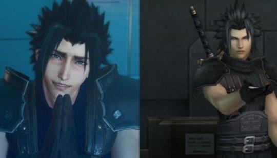 Comparing Zack's New Crisis Core: Final Fantasy VII Reunion Voice to ...