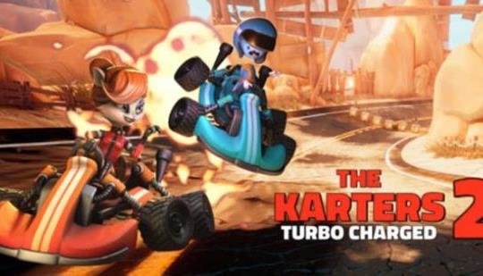 The action-intense kart racing game "The Karters 2: Turbo Charged" is ...