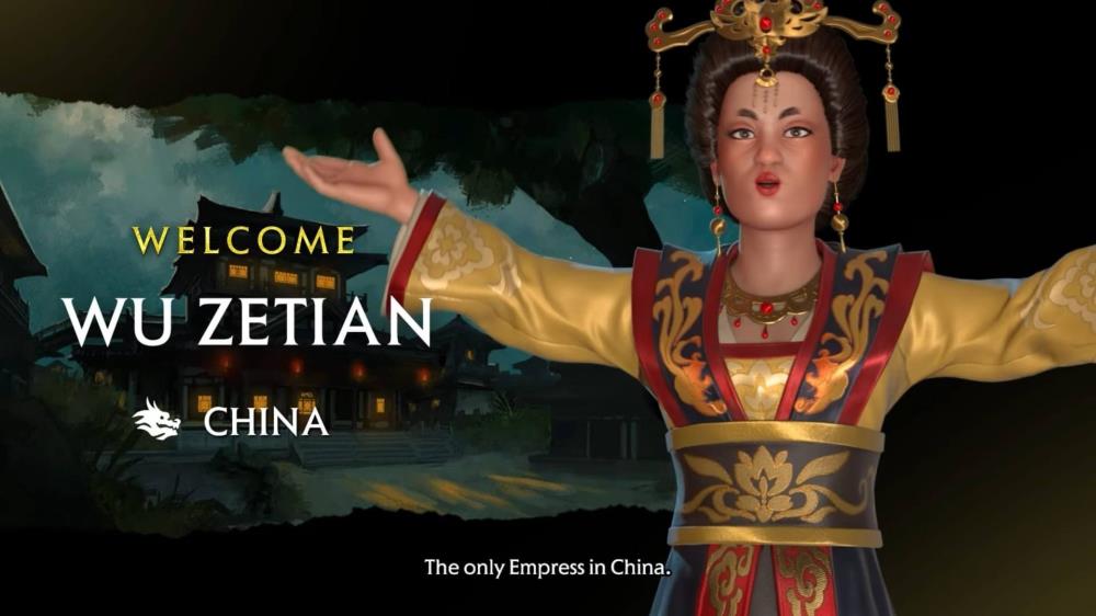 Civilization VI Reveals Wu Zetian The Rulers of China pack | N4G