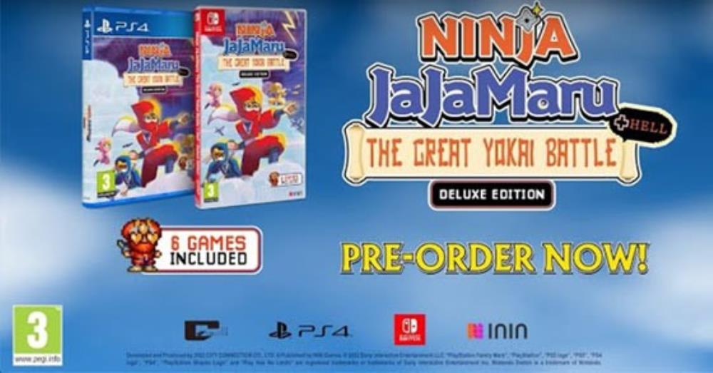 "Ninja JaJaMaru" is coming digitally & physically to the West for the ...
